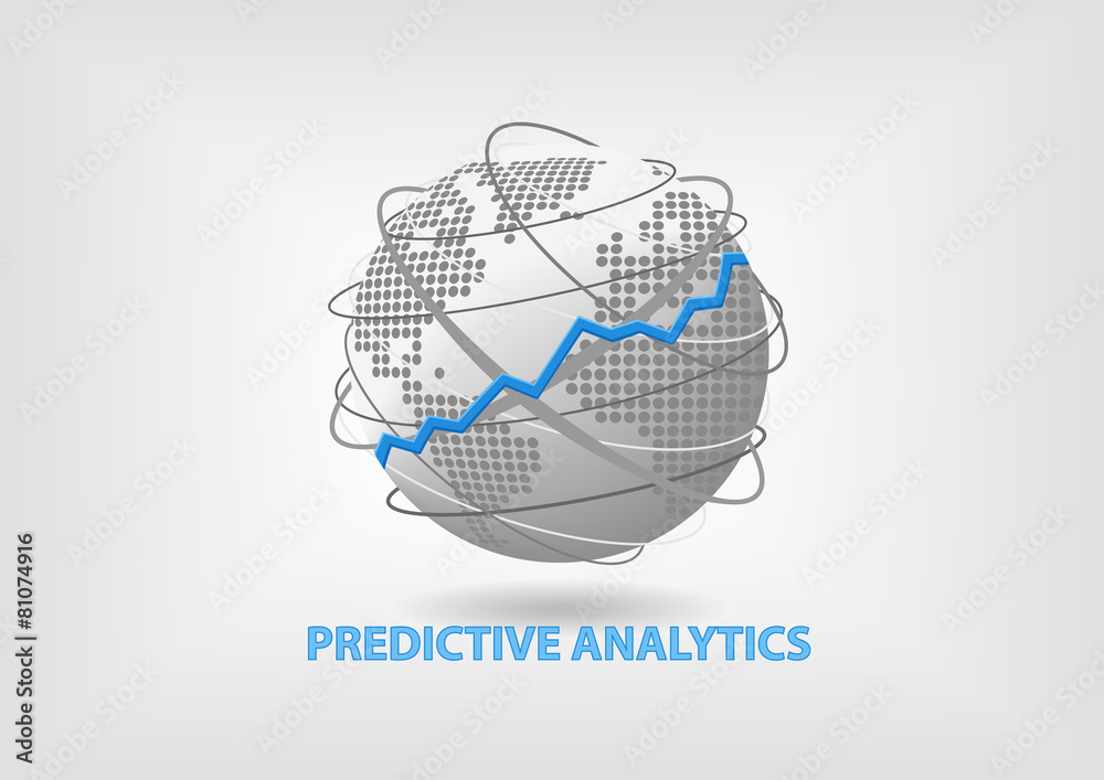 Predictive Analytics concept as vector illustration Stock Vector ...