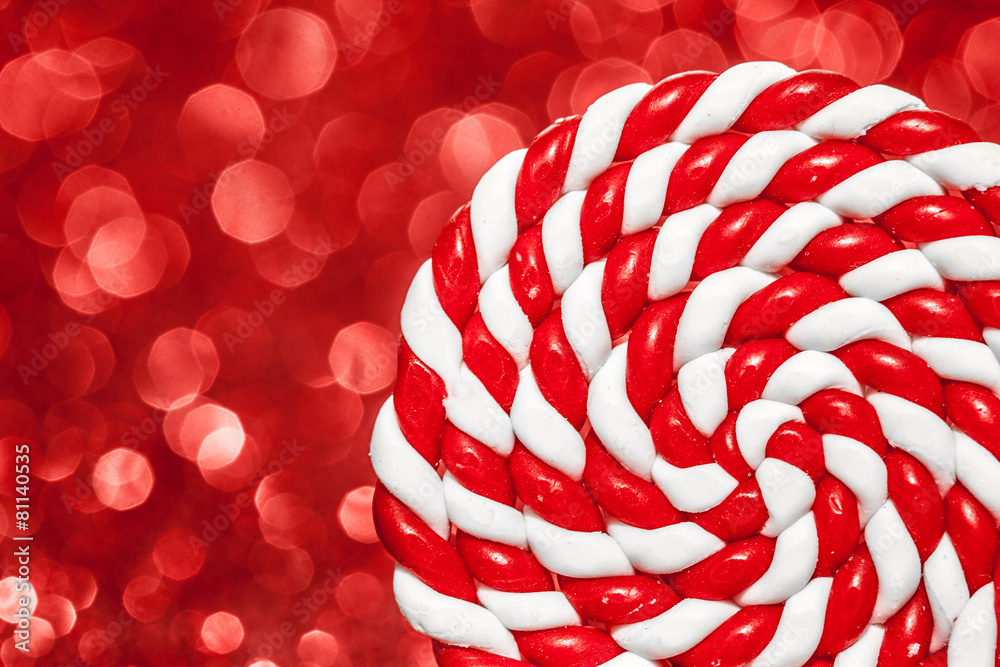 Colorful spiral lollipop Stock Photo | Adobe Stock