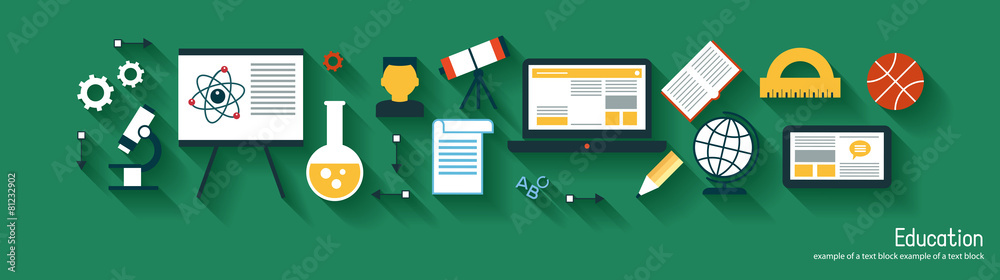 Infographics Background Education Stock Vector Adobe Stock