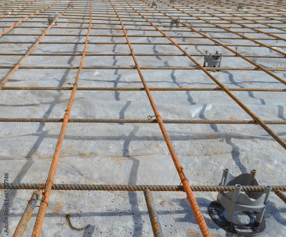 Rebar In Concrete Slab