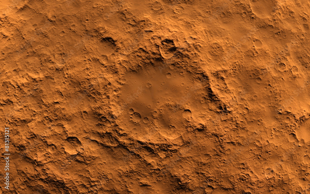 Mars surface Stock Illustration | Adobe Stock