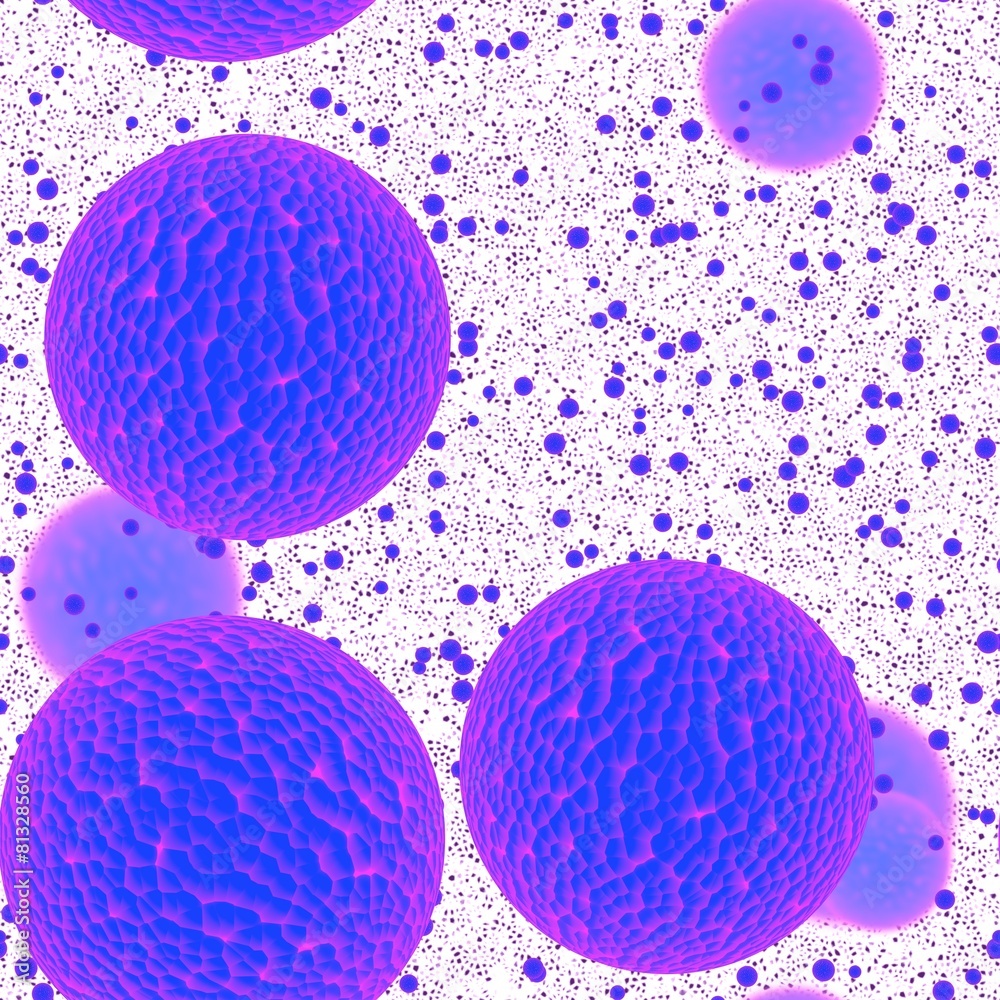 Dark blue purple spheres of dangerous bacteria or virus. Stock 일러스트레이션 ...