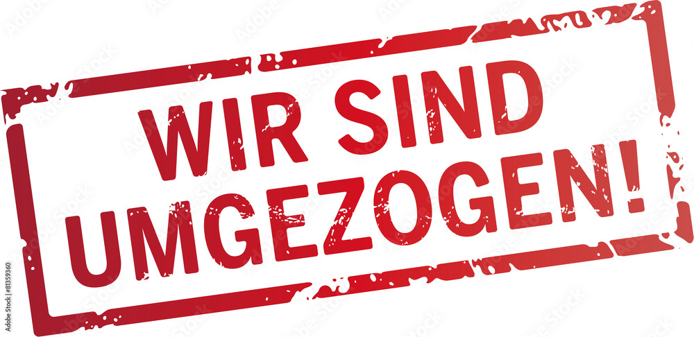 Stempel Wir sind umgezogen Stock Vector | Adobe Stock Stempel Wir sind umgezogen Stock Vector | Adobe Stock