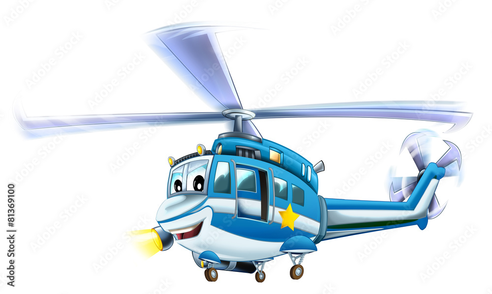 Cartoon plane - glider - caricature Stock Illustration | Adobe Stock