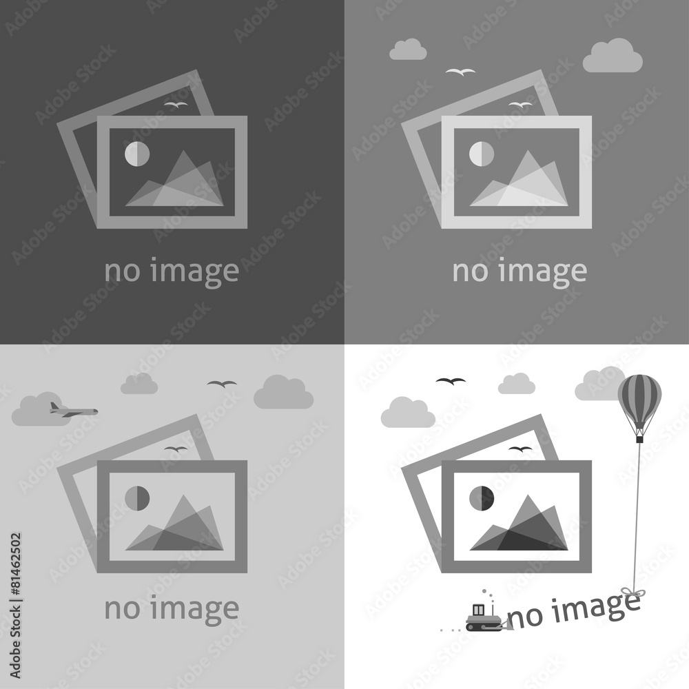 No image signs for web page. Stock Vector | Adobe Stock