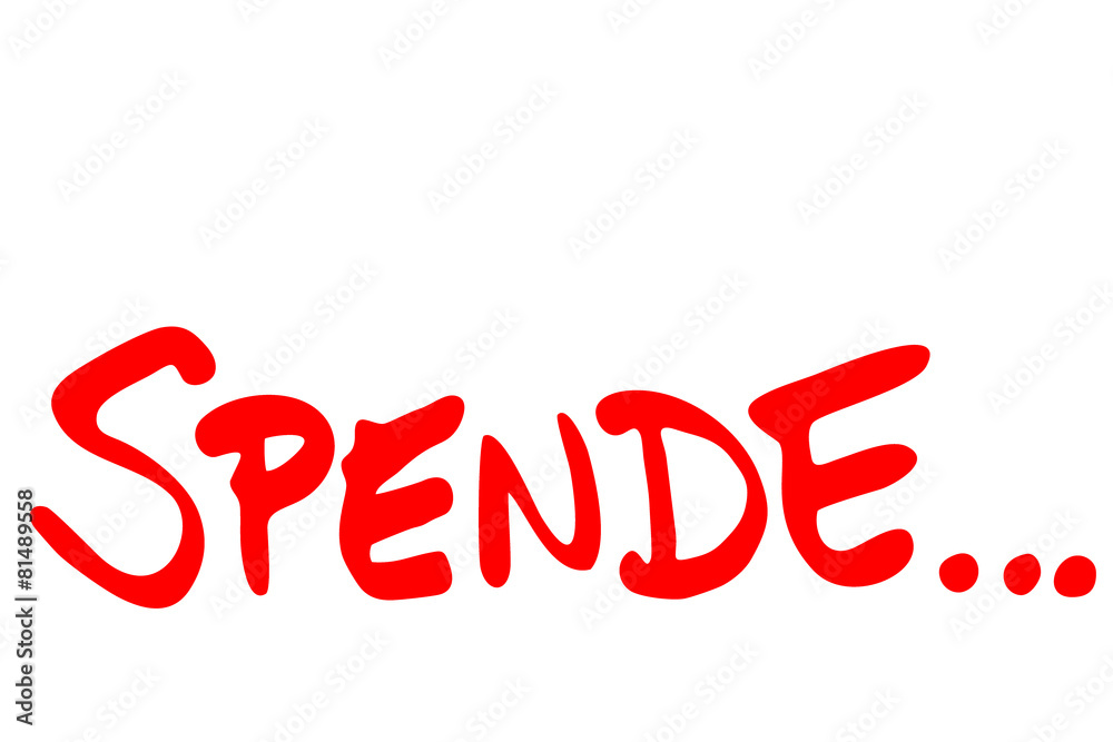 Spenden... Stock-Illustration | Adobe Stock