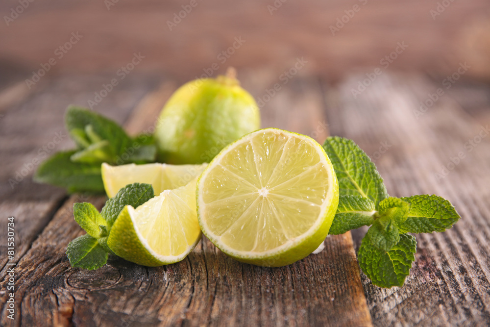 green lemon Stock Photo | Adobe Stock