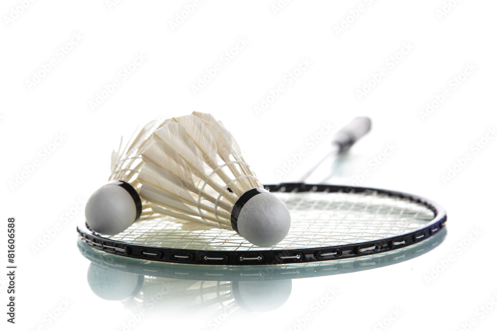 Badminton racket Stock Photo | Adobe Stock