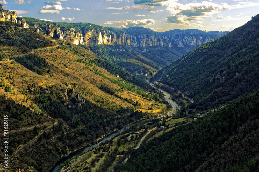 gorges du tarn Stock Photo | Adobe Stock