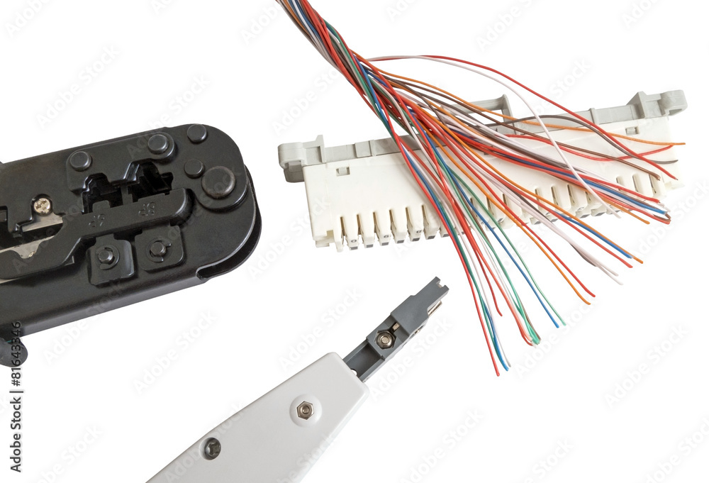 Telephone switchboard panel Stock Photo | Adobe Stock