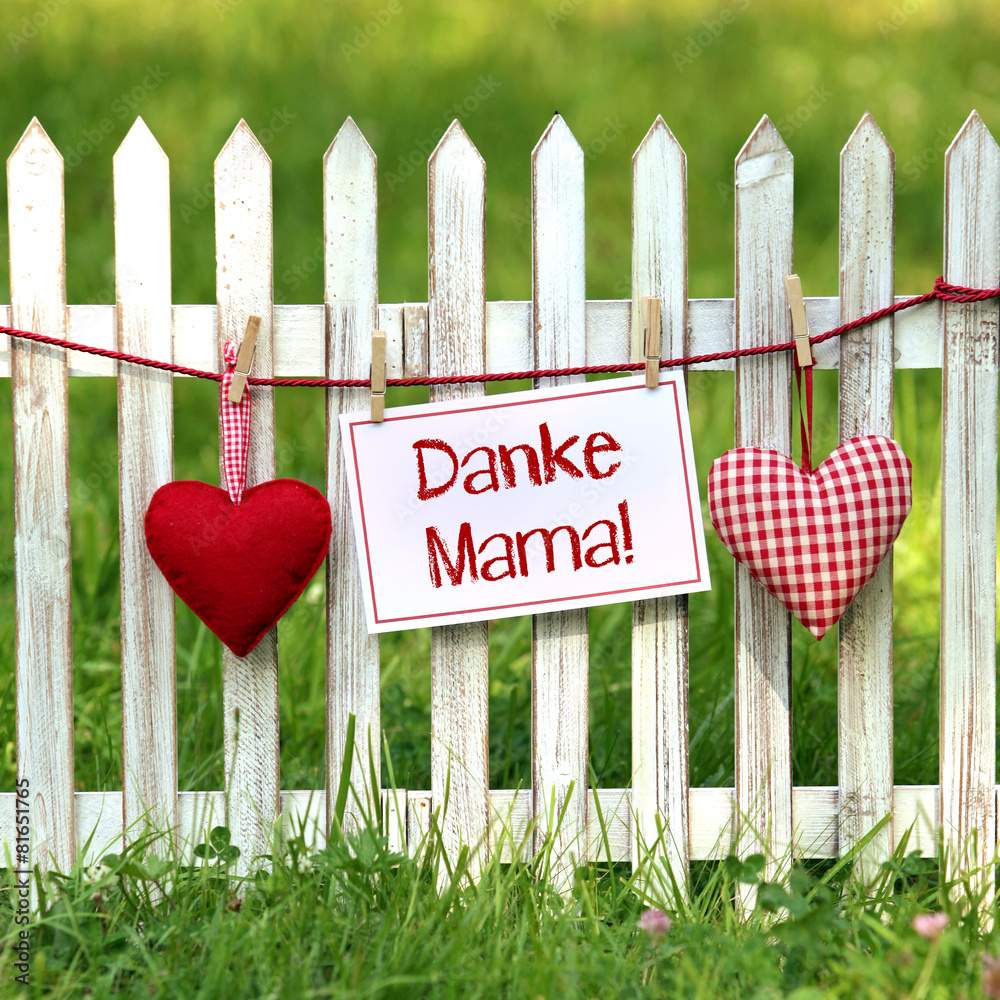 Danke Mama Stock Photo | Adobe Stock