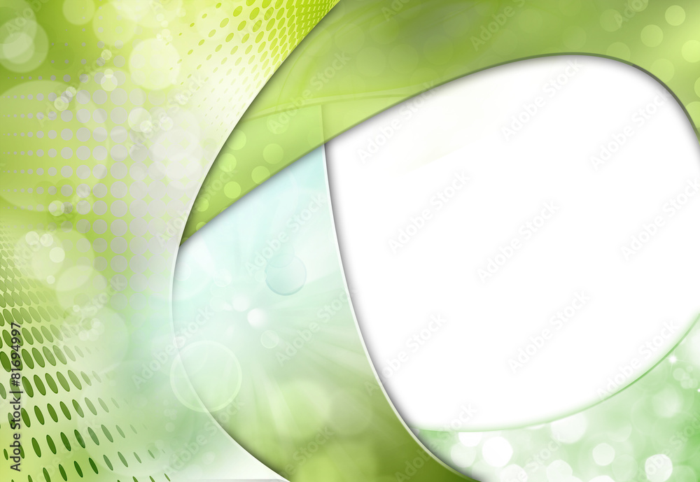 Abstract green template background Stock Illustration | Adobe Stock