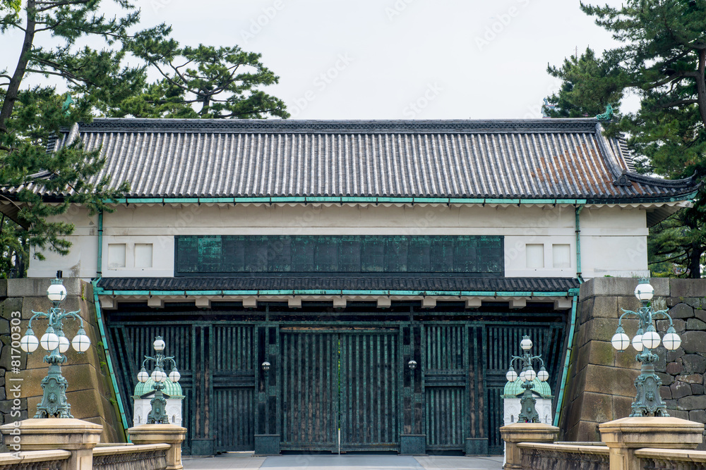 Imperial Palace Main Gate Iron Bridge, Tokyo Stock Photo | Adobe Stock