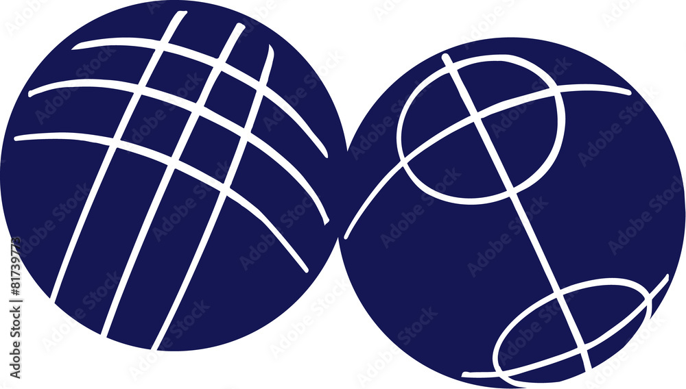 Bocce Balls Stock Vector | Adobe Stock