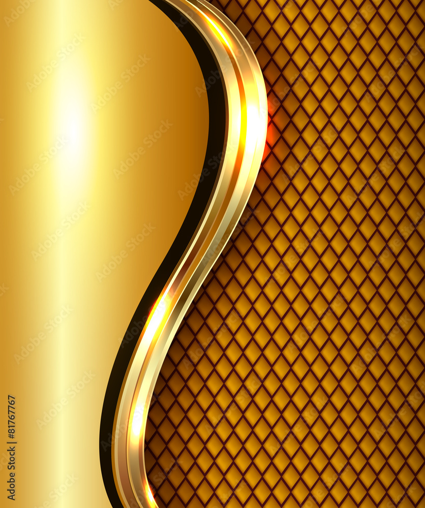 Abstract business background gold Stock Vector | Adobe Stock