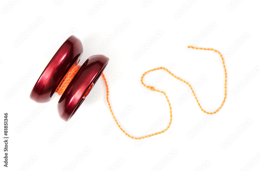 Red yoyo Stock Photo | Adobe Stock