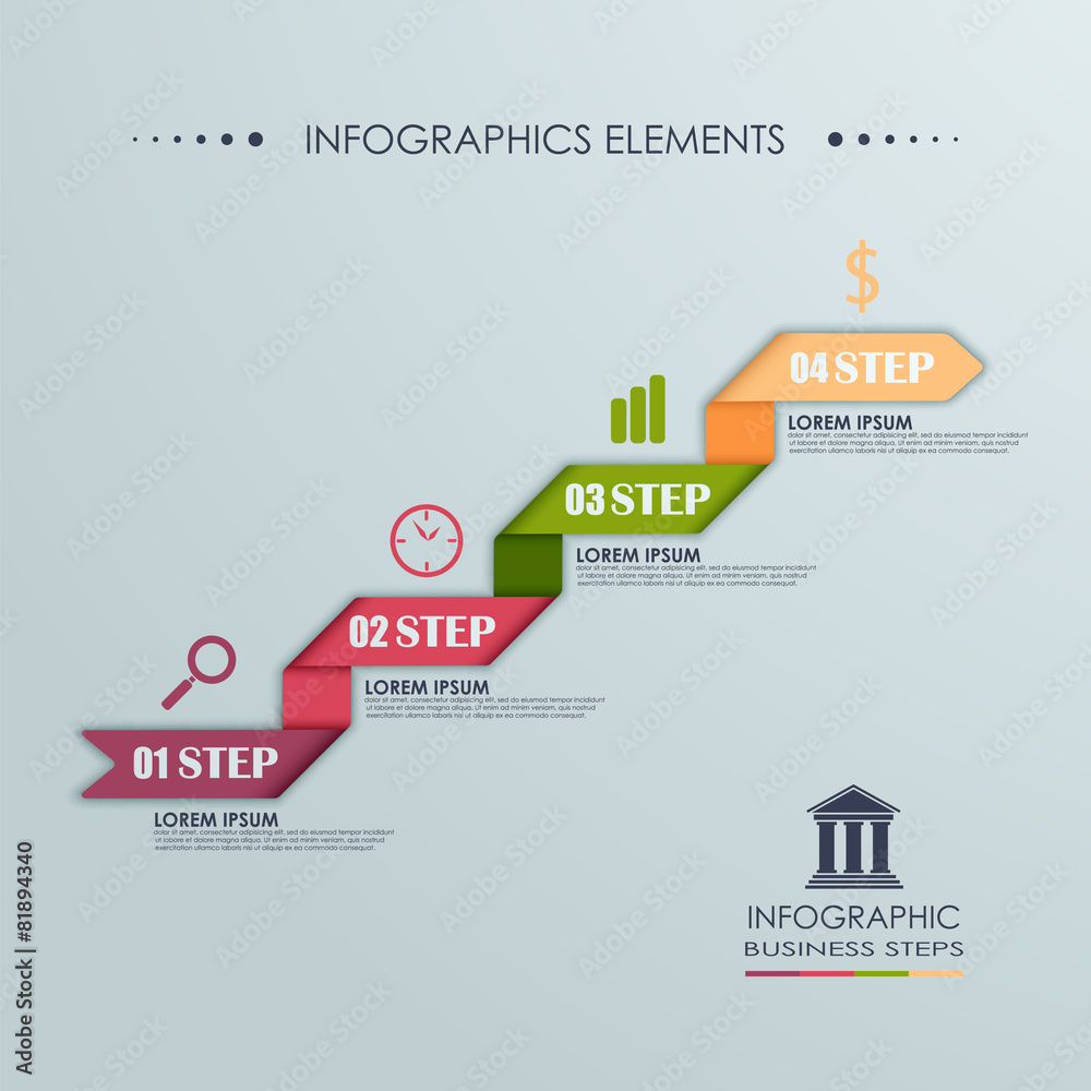 infographic Stock Vector | Adobe Stock