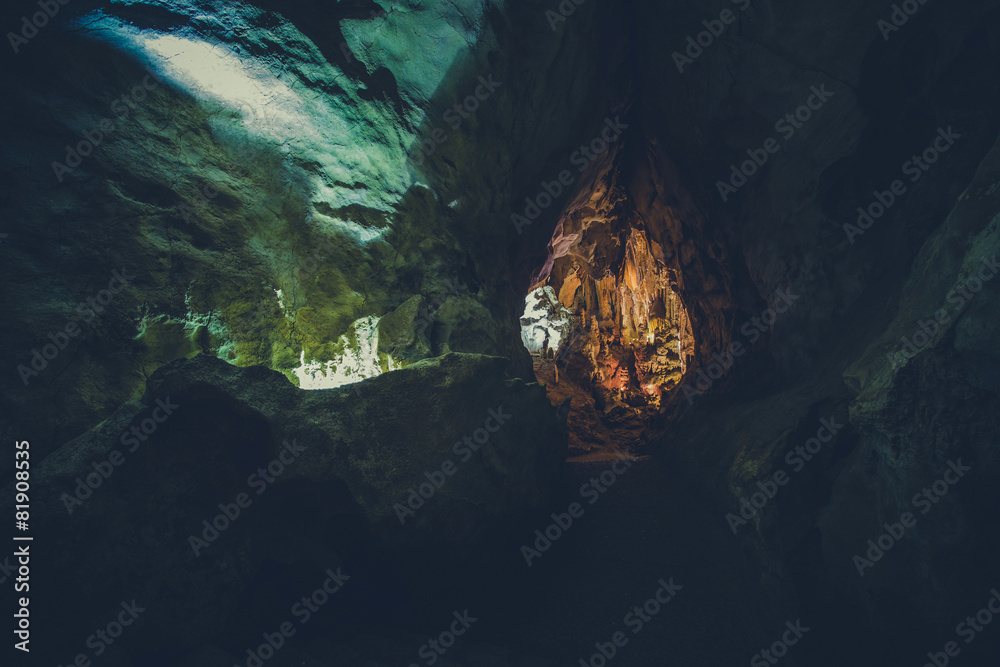 Cave passage Stock Photo | Adobe Stock