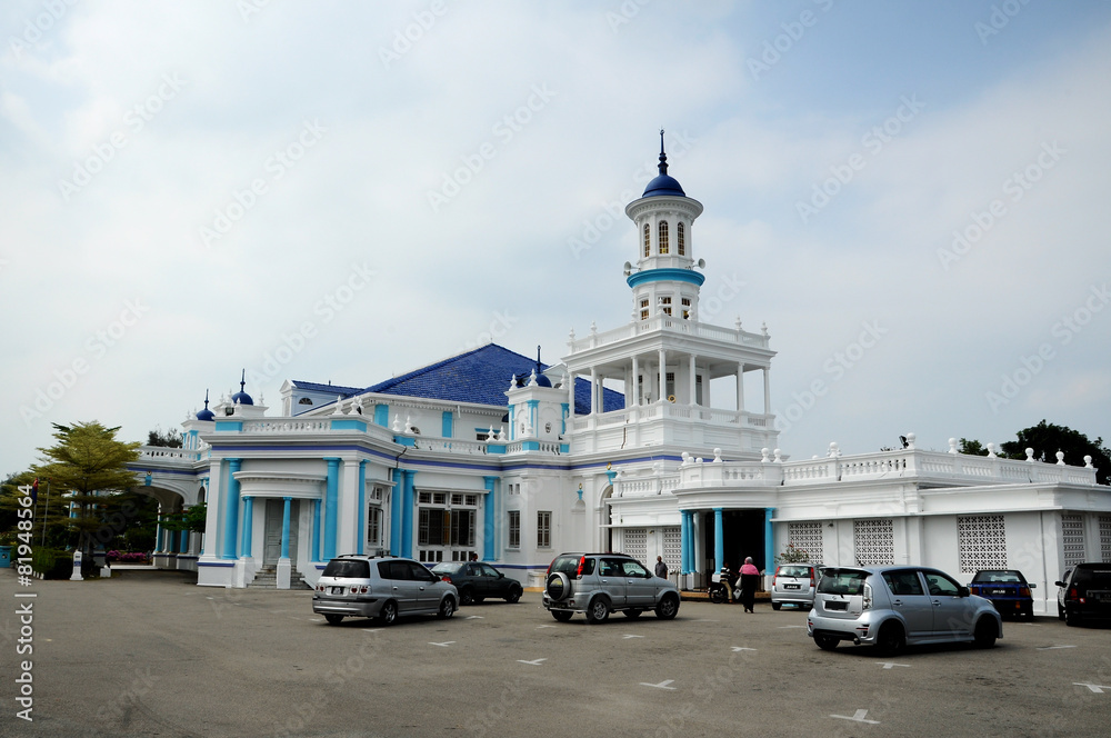 The Sultan Ibrahim Jamek Mosque at Muar, Johor Stock Photo | Adobe Stock