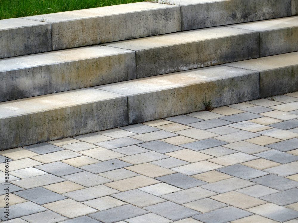 Betontreppe Stock Photo | Adobe Stock