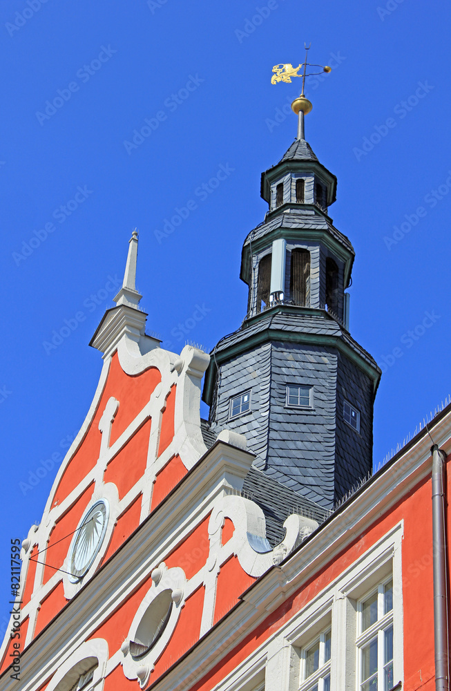 Rathaus von Arnstadt (1586,Thüringen) Stock-Foto | Adobe Stock