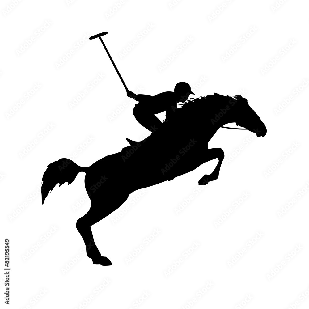 Polo game Stock Vector | Adobe Stock