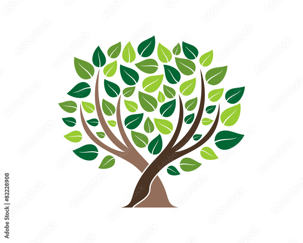 Life Tree Stock-Vektorgrafik | Adobe Stock