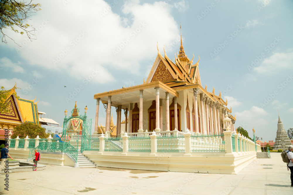 Cambodia Royal Palace, Silver Pagoda Stock Photo | Adobe Stock
