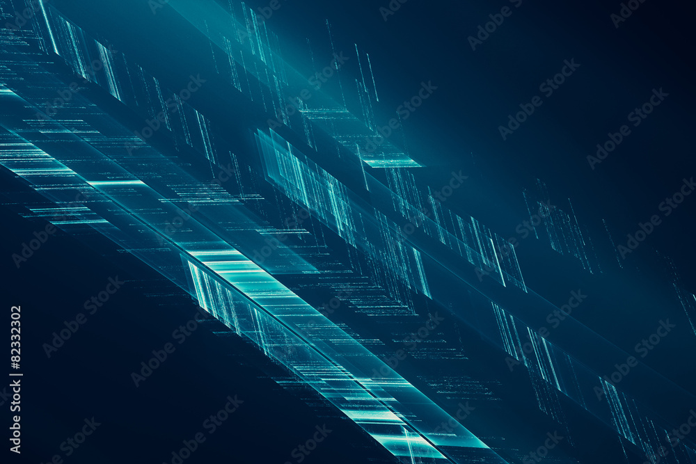 Abstract data stream matrix like background Stock Illustration | Adobe ...