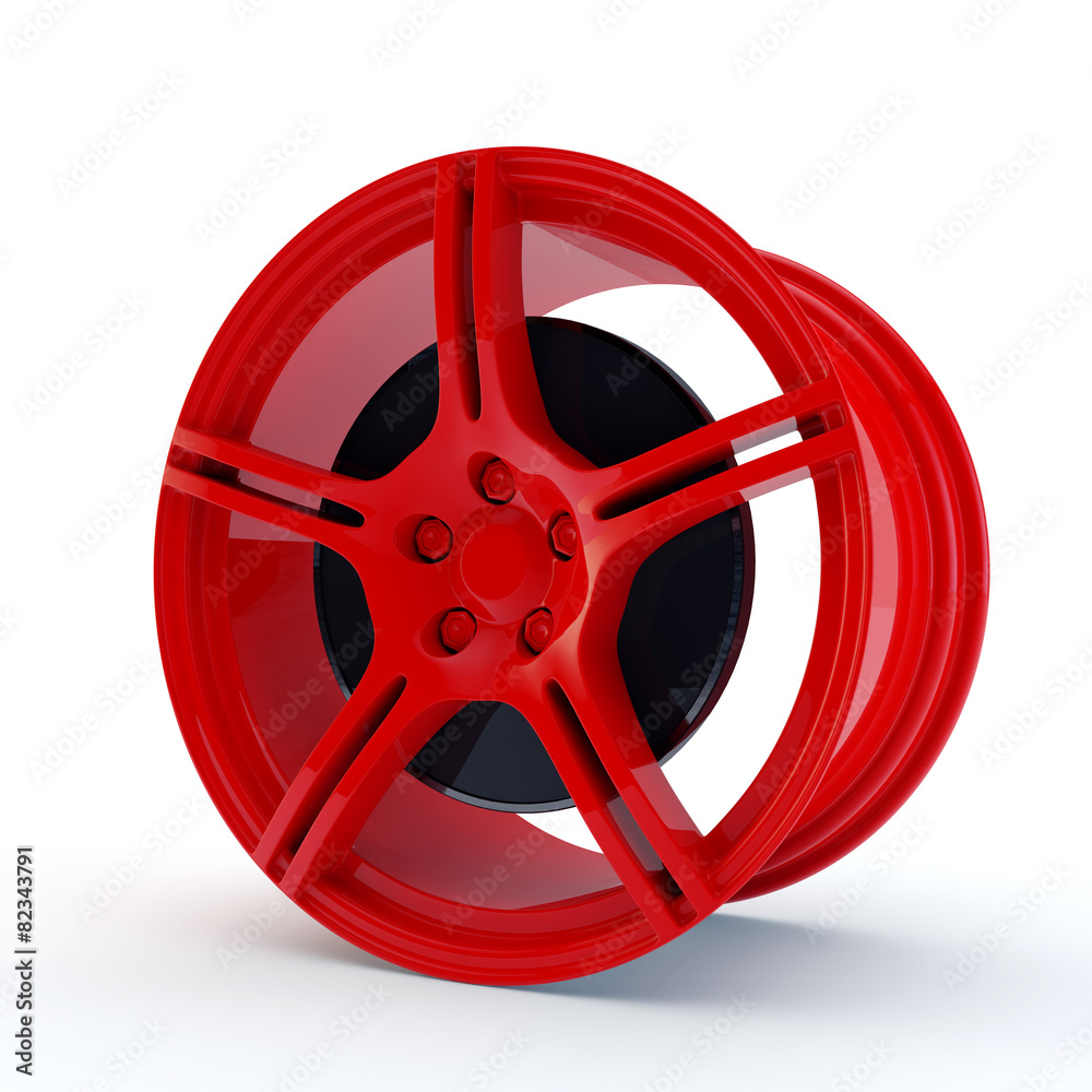 red rim Stock-Illustration | Adobe Stock