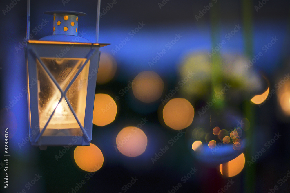 laterna accesa Stock-Foto | Adobe Stock