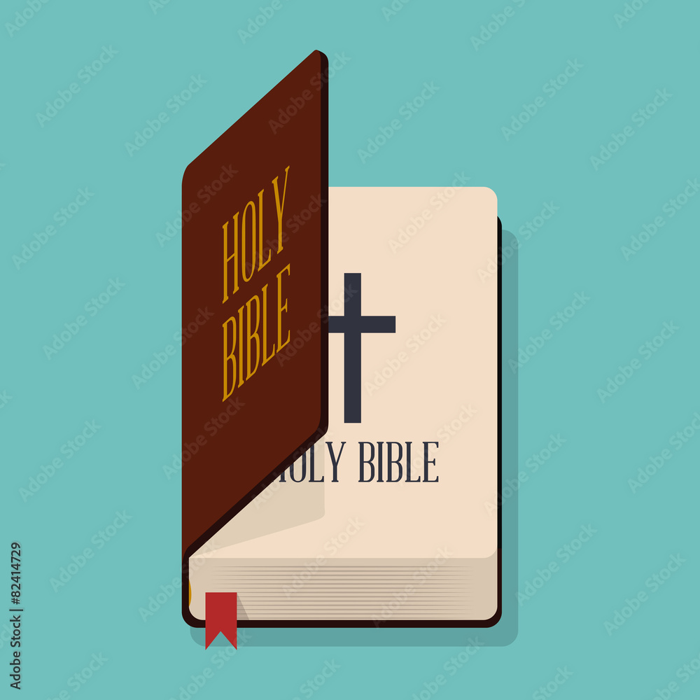 Holy bible design. Stock Vector | Adobe Stock