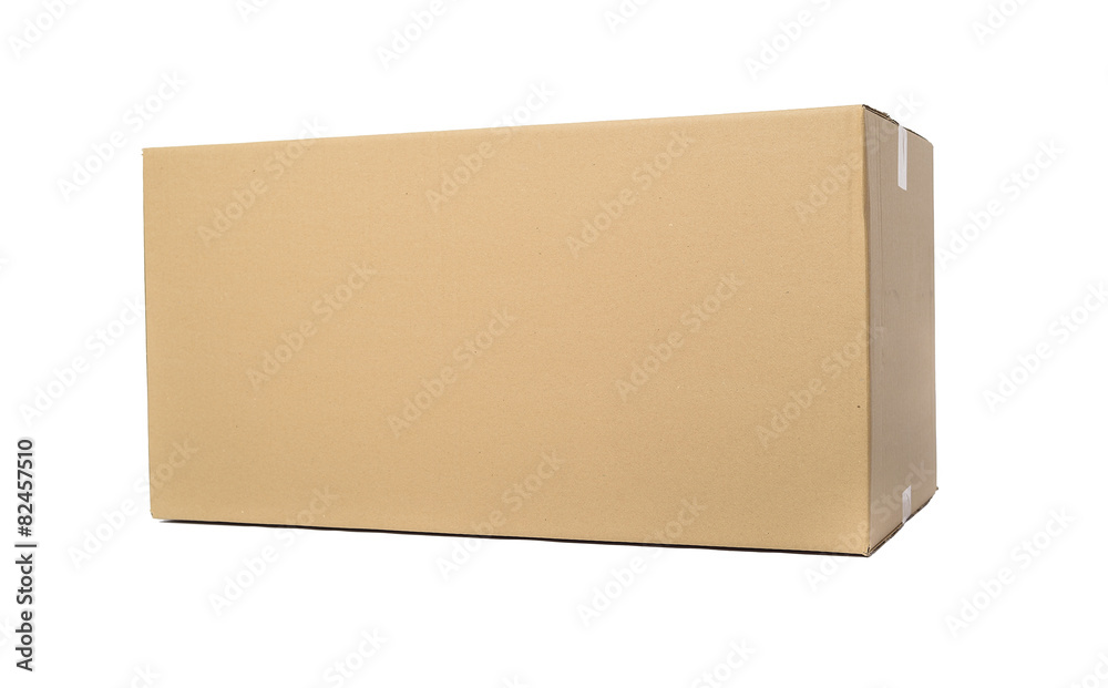 Cardboard box. Stock Photo | Adobe Stock