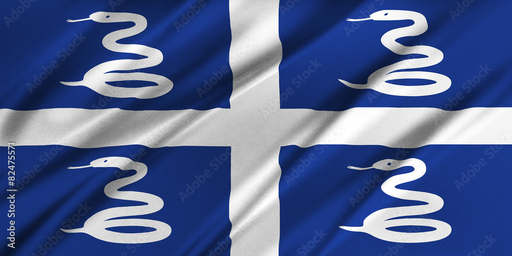 Flag of Martinique Stock Photo | Adobe Stock