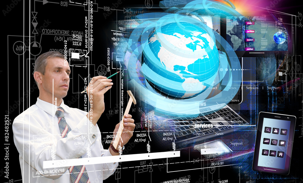 Computer technology Stock-Foto | Adobe Stock