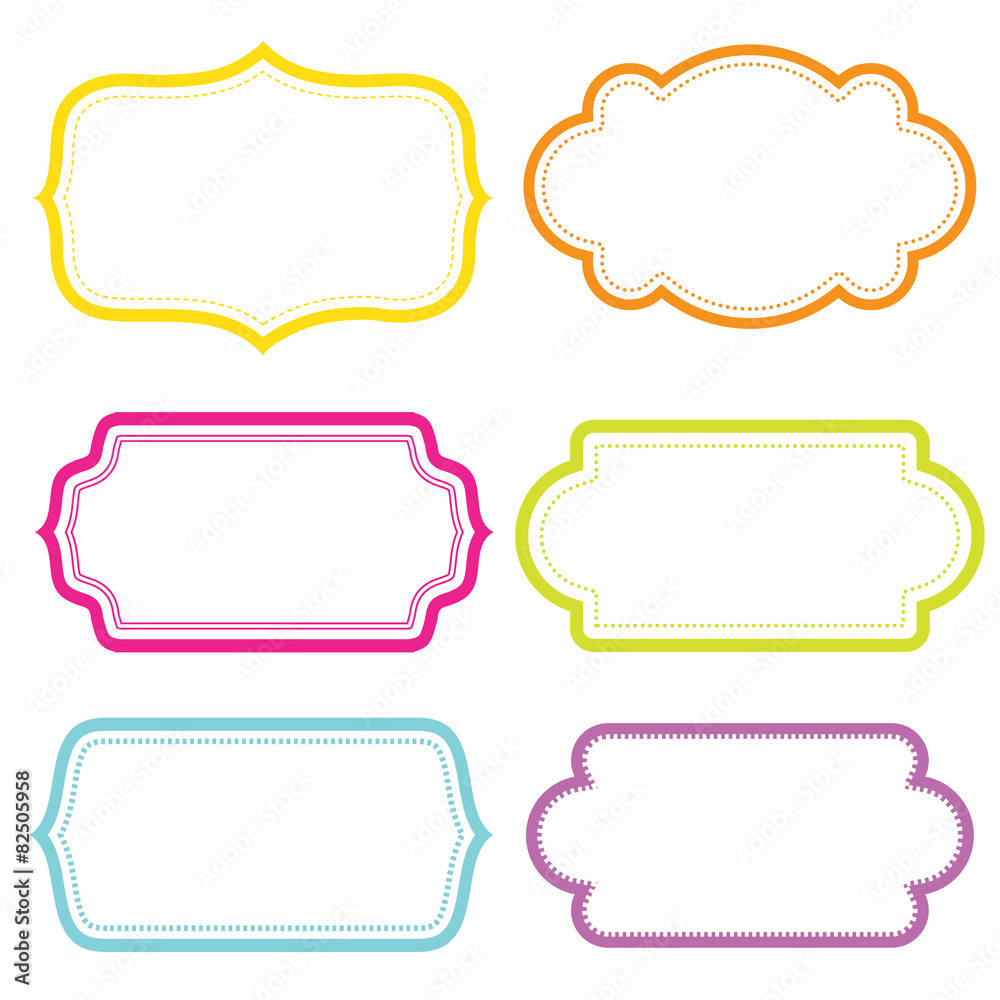 Fancy Label Stock Vector | Adobe Stock