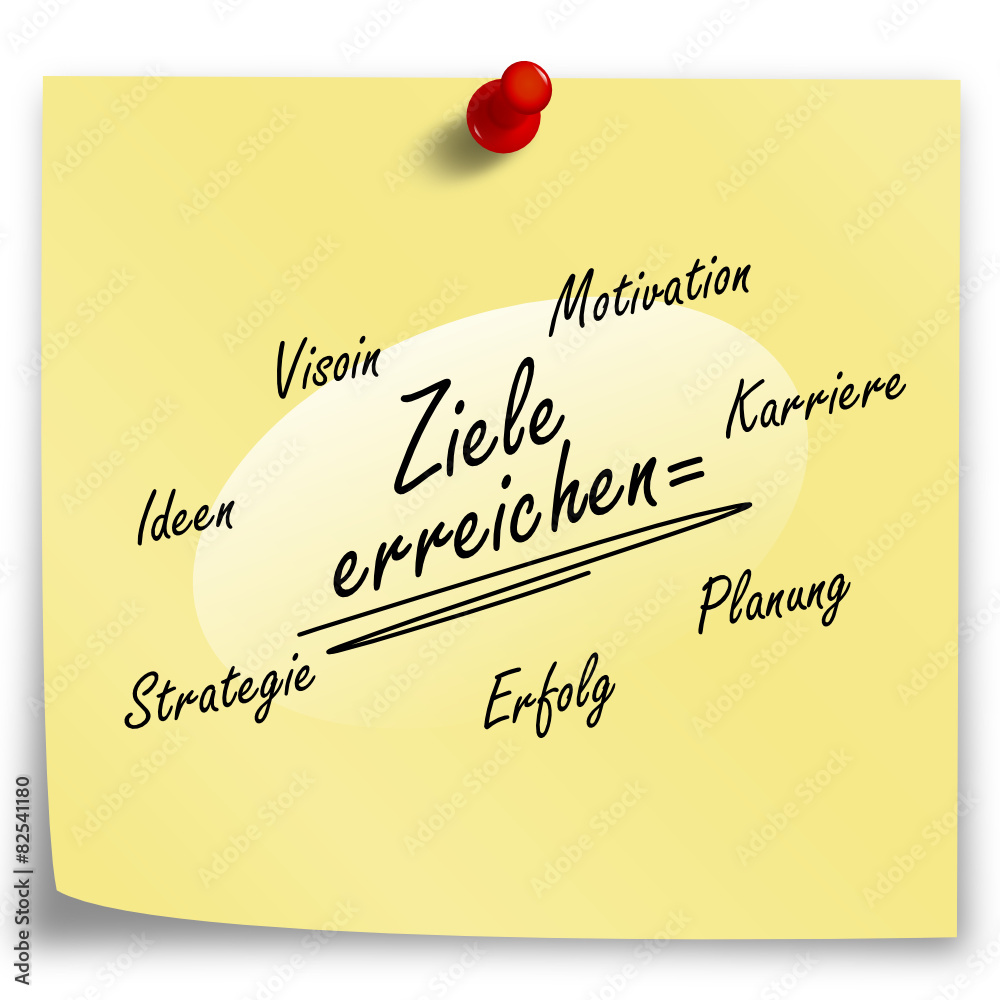 Ziele erreichen Stock-Vektorgrafik | Adobe Stock