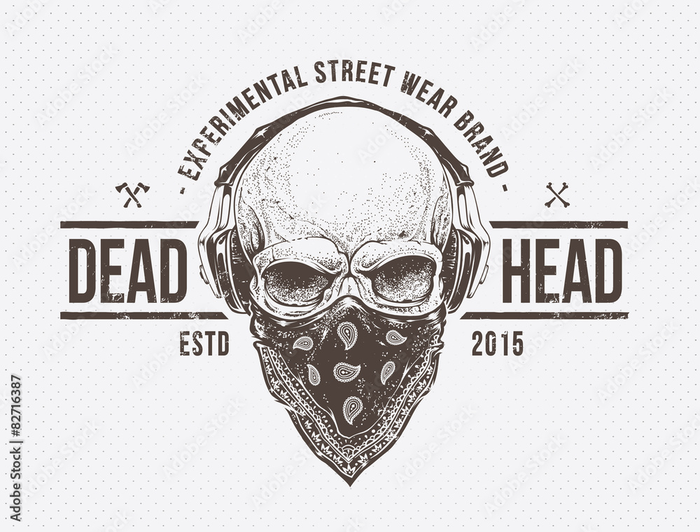 Dead Head Stock Vector | Adobe Stock