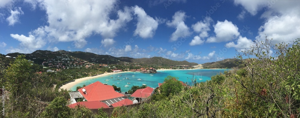 Saint Barthélemy, St Barth mare spiagge caraibi Stock Photo | Adobe Stock