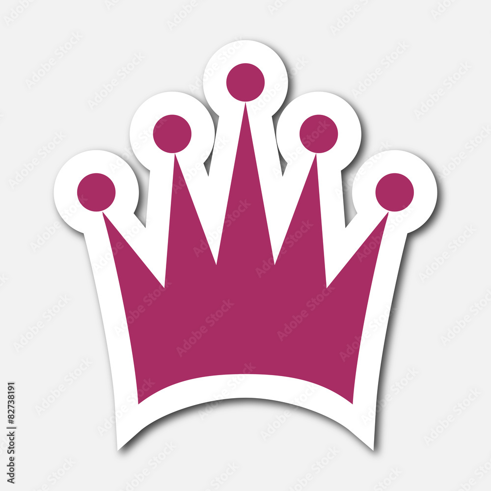 Logo couronne. Stock Vector | Adobe Stock