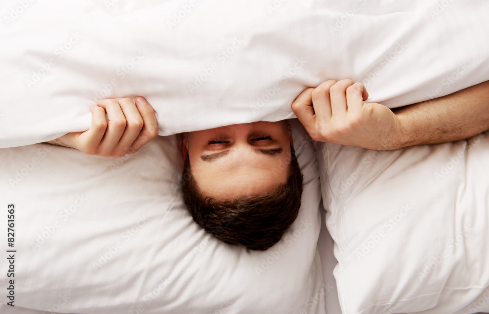 Man Hiding Under The Bed