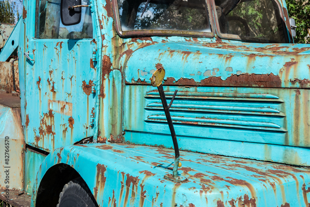 DDR LKW Oldtimer Stock-Foto | Adobe Stock