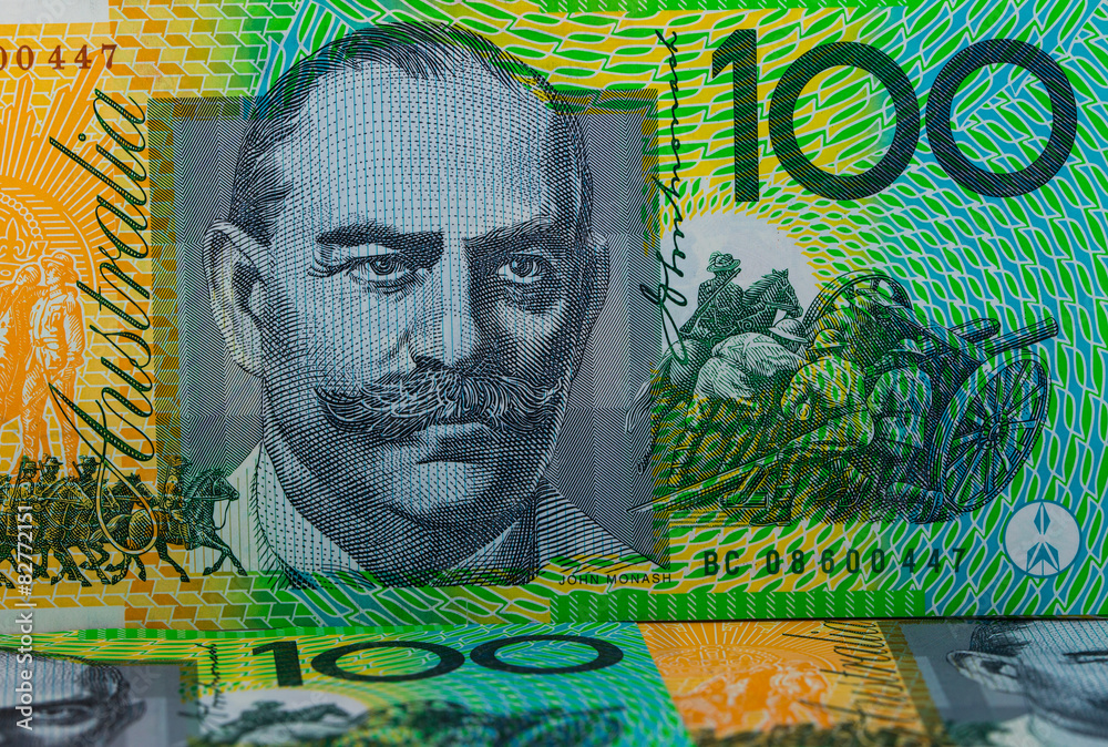 Australian Currency - One Hundred Dollar Note Stock Photo | Adobe Stock