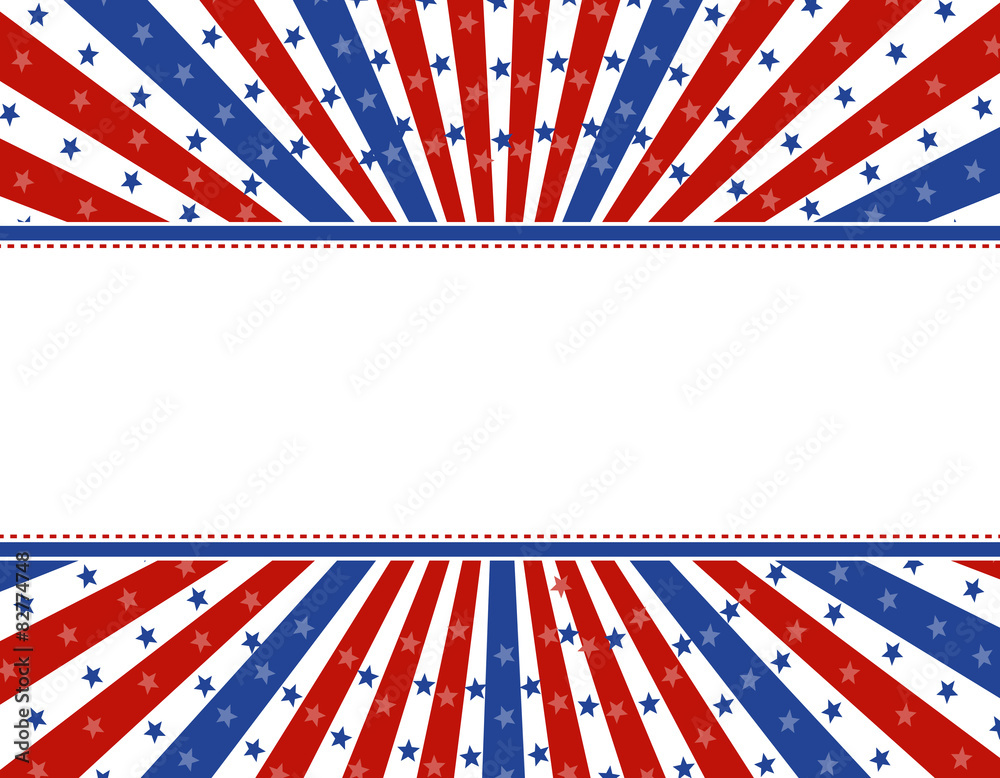 Patriotic background Stock Vector | Adobe Stock