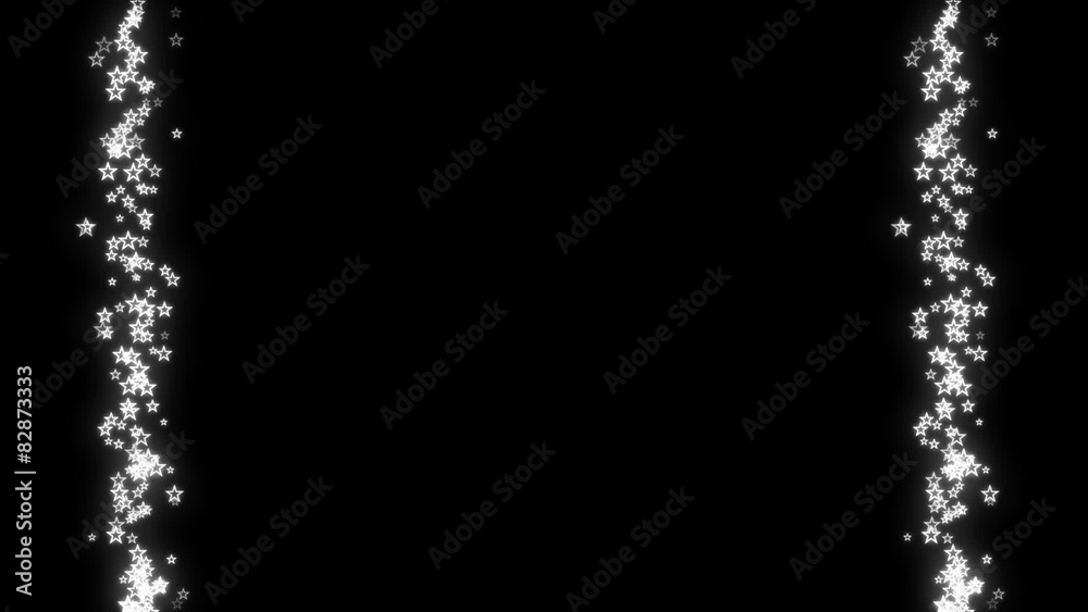 particles star on a transparent background, loop Stock Video | Adobe Stock