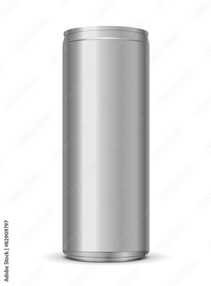 Vector illustration of energy drink can Stock Vector | Adobe Stock