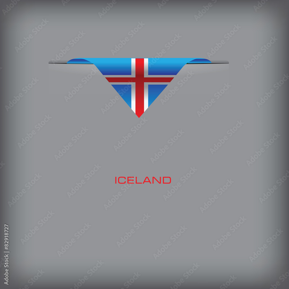 State Symbols of Iceland Stock Vector | Adobe Stock