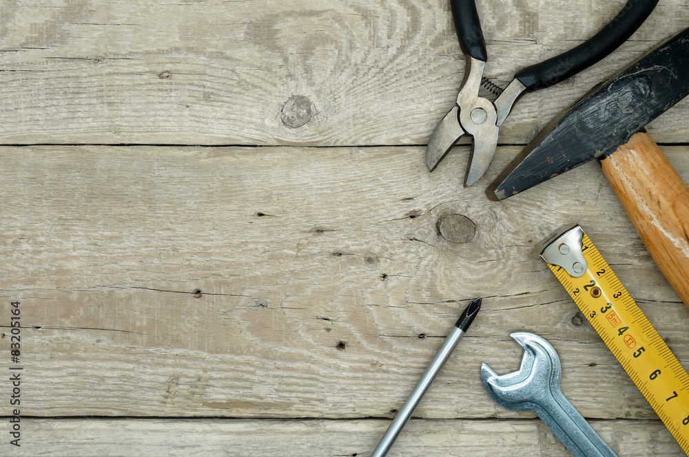 Handyman Equipment Stock Photo | Adobe Stock