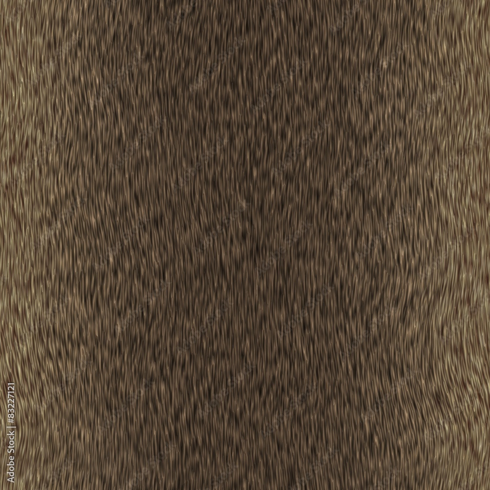 Seamless Animal Fur Background Stock Illustration | Adobe Stock