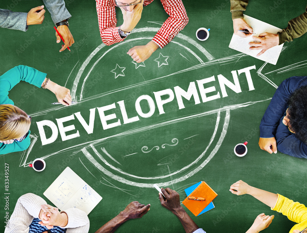 Development Improvement Success Growth Goals Concept Stock-Foto | Adobe ...